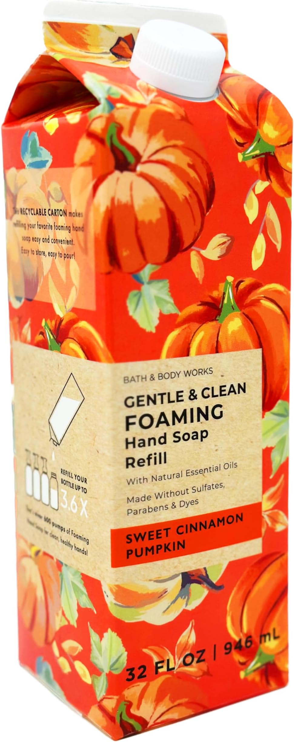 Amazon.com : Bath + Body Works Gentle Foaming Hand Soap Refill - XL ...
