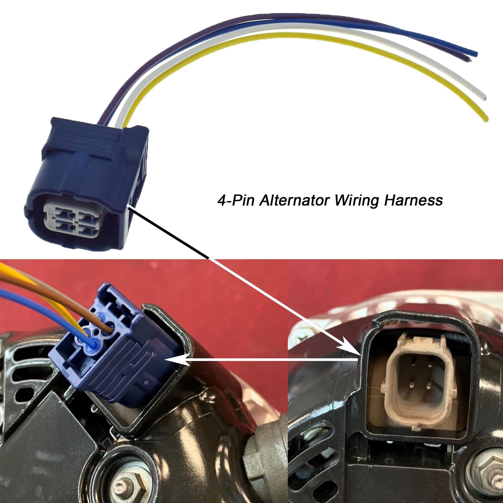 Toyota Alternator 4 Pin Diagram