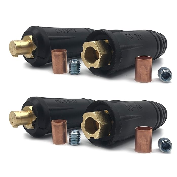 Buy RX WELD Welding Cable Quick Connector Pair DINSE-Style (300Amp ...