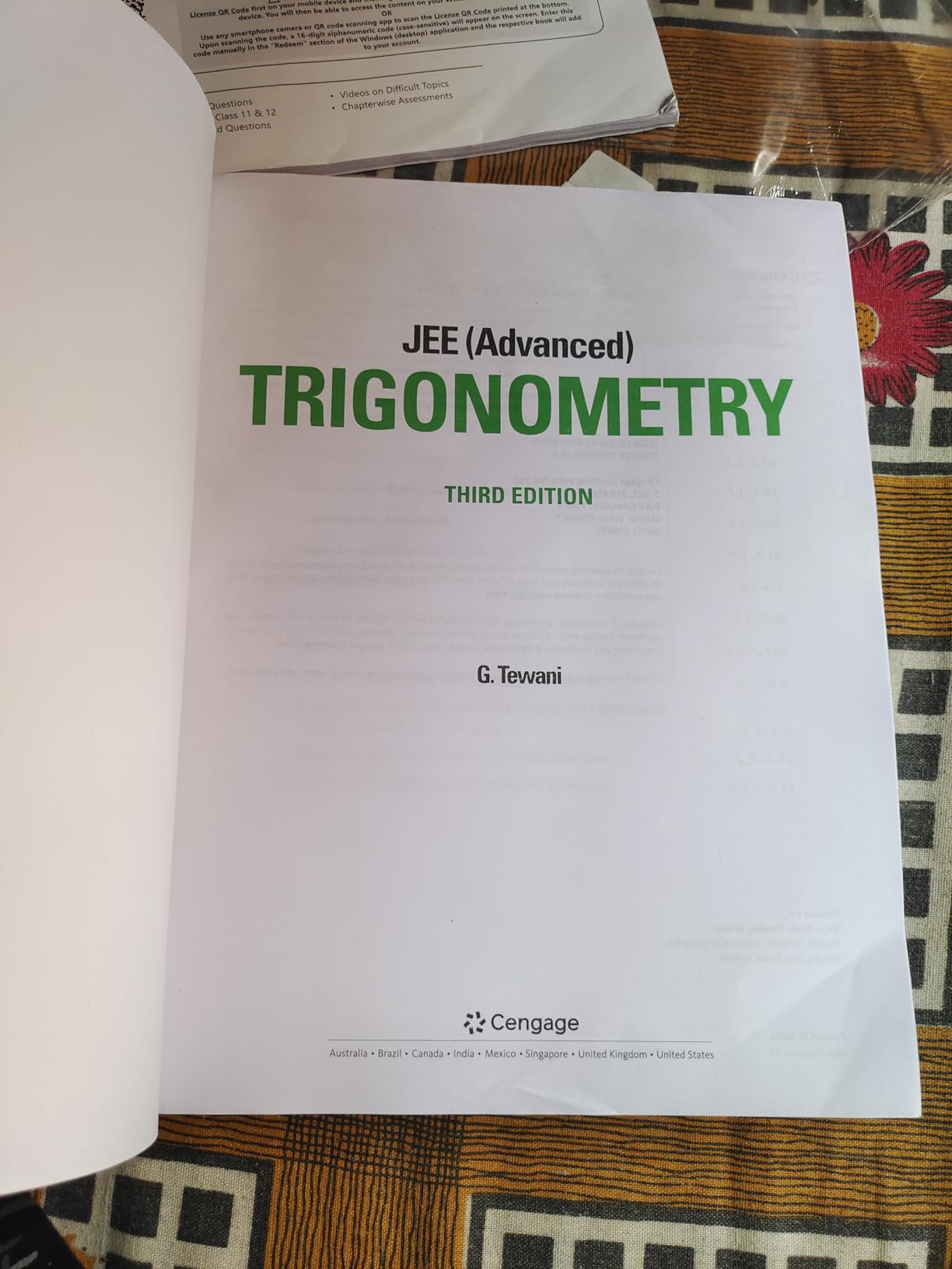 Buy JEE Advanced Trigonometry with Free Online Assessments and Digital ...