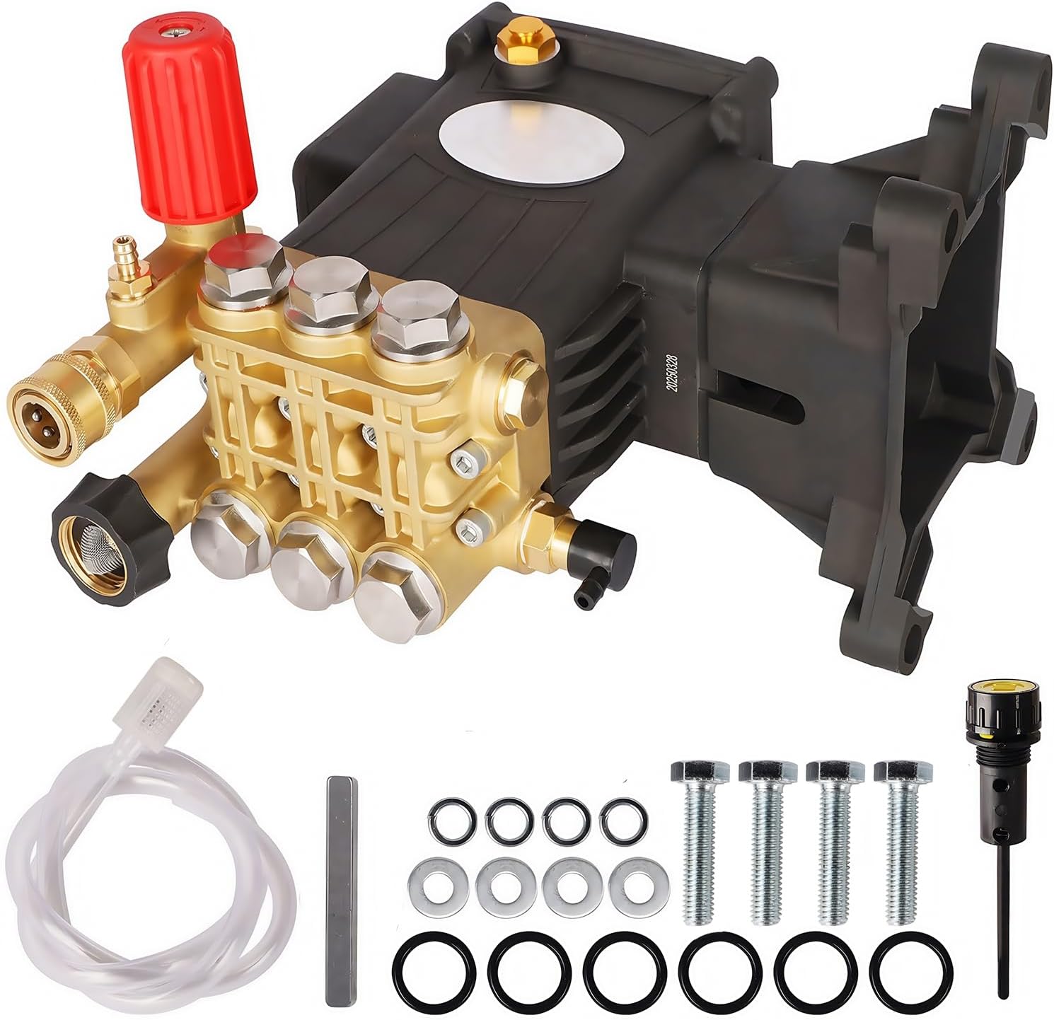Amazon.com : Comet ZWD4040G Fully Plumbed Pressure Washer Triplex Pump ...