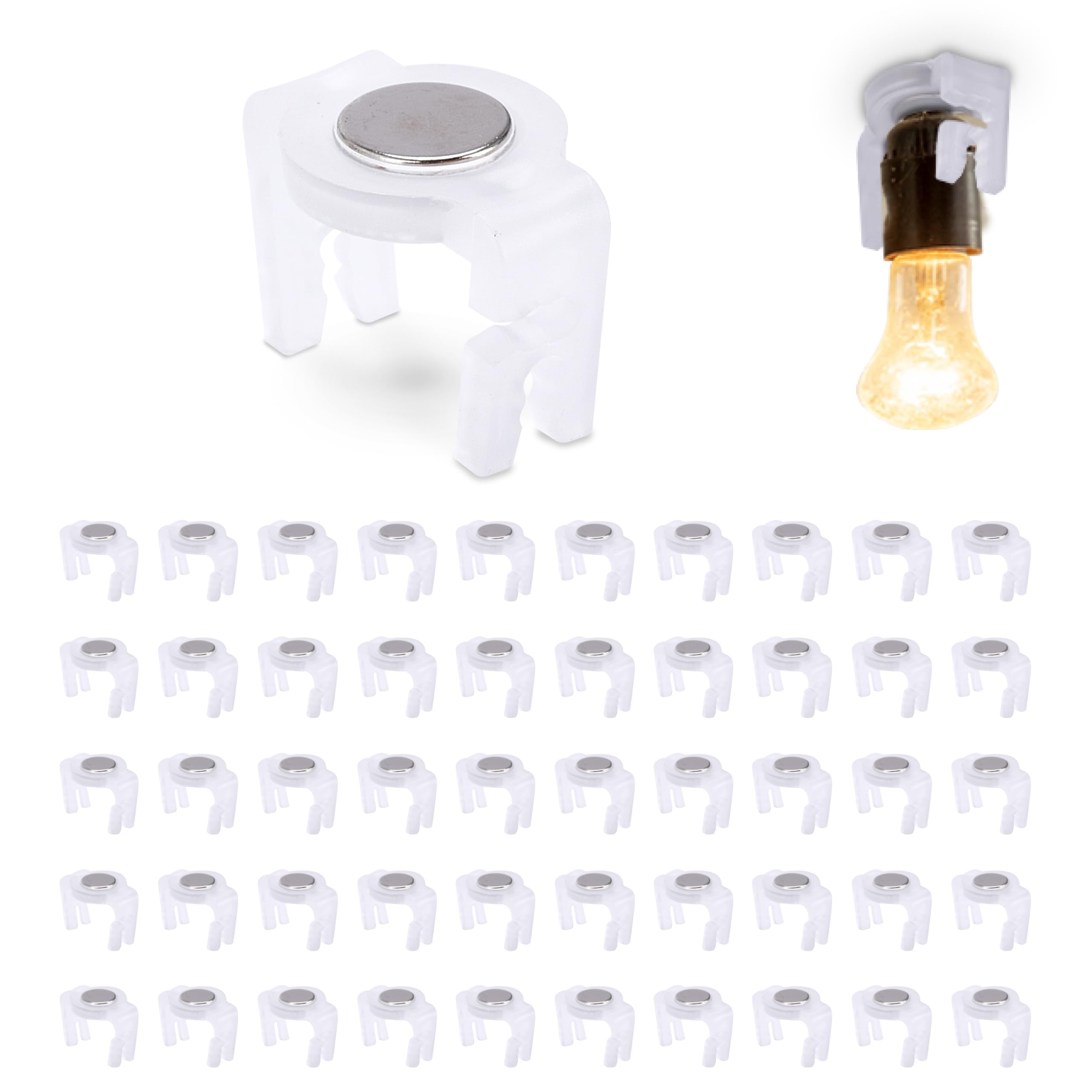 Amazon.com: Signs Authority Magnetic Light Clips for C9 Socket - 0.7x1 ...