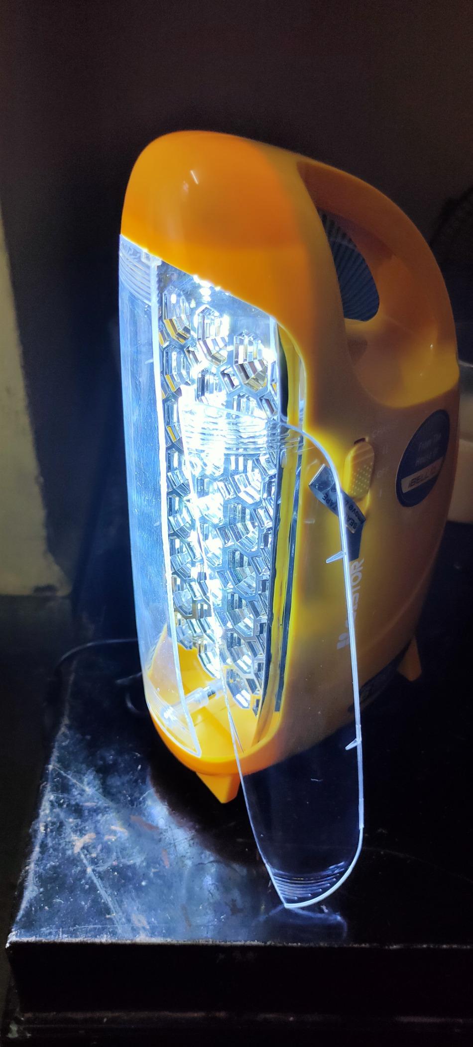 IBELL Castor 5407 Rechargeable Emergency Light, Dual Mode Operation ...