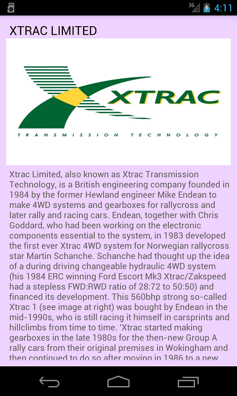 Xtrac Limited - App on Amazon Appstore