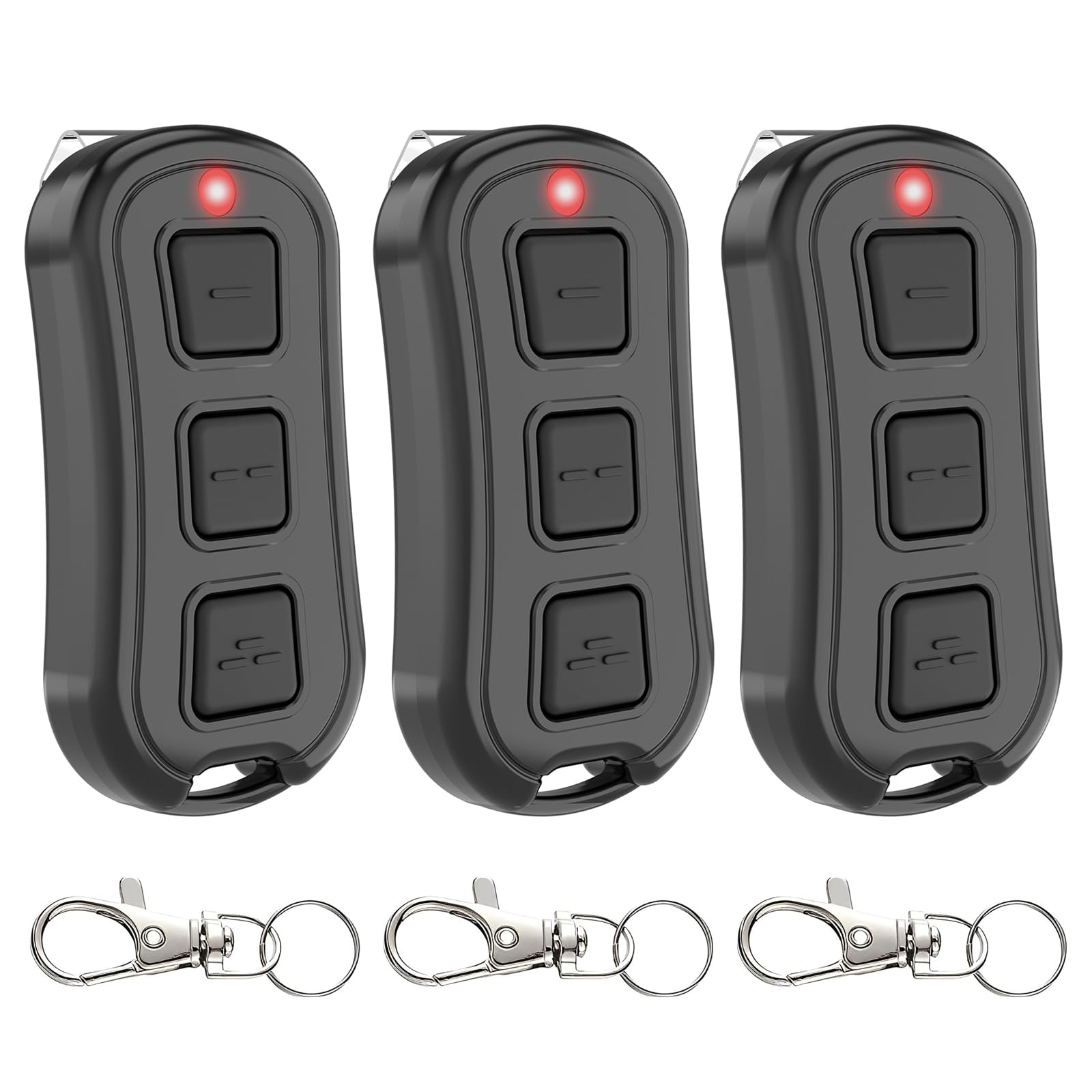 Amazon.com: 3 for Universal Garage Door Opener Remote for Purple Yellow ...