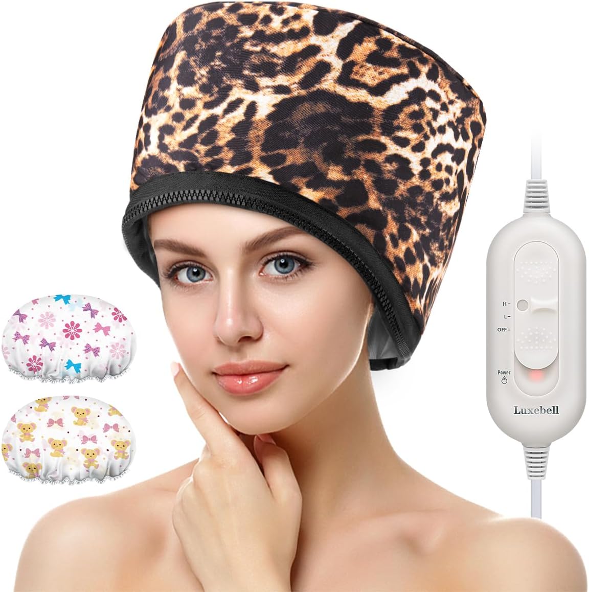 Amazon.com : Tifara Beauty Deep Conditioning Cordless Heat Cap for Spa ...