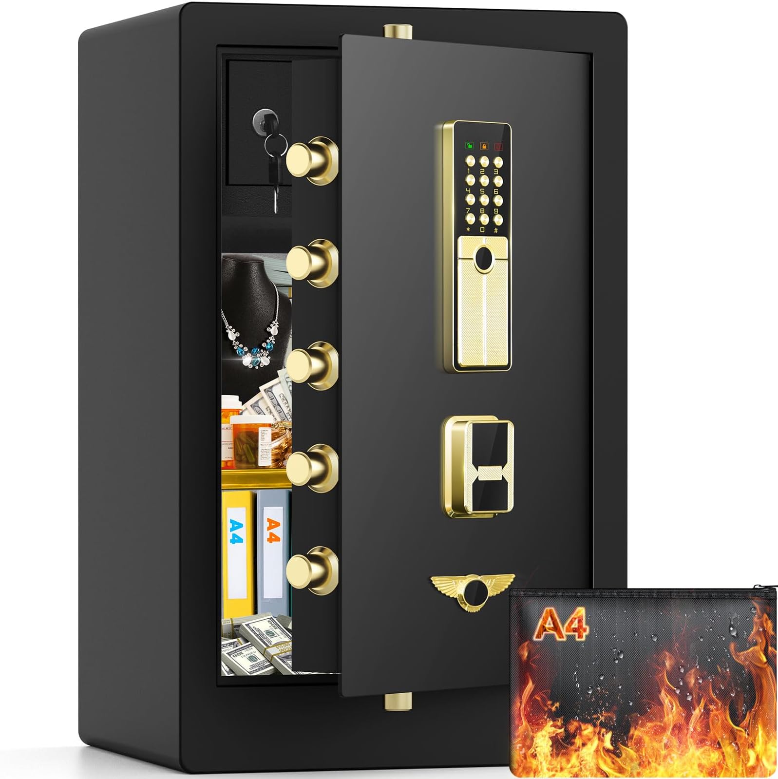 SentrySafe Business Security Safe with Digital Keypad Lock, Steel Safe ...