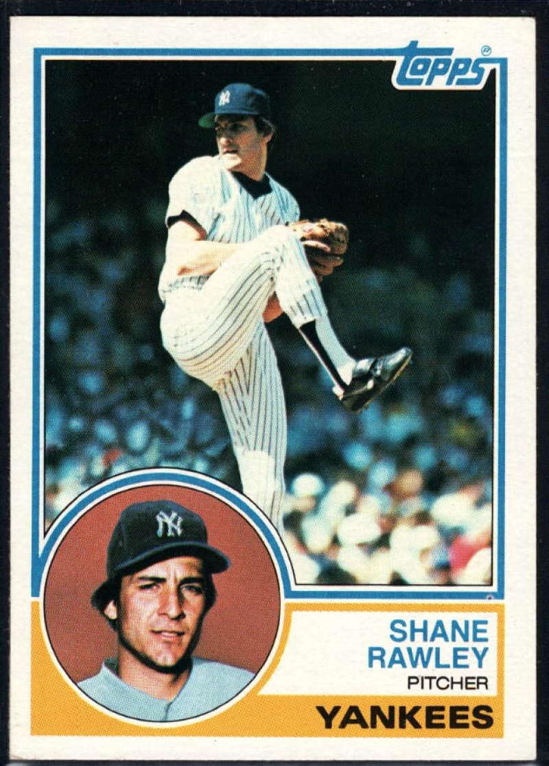 Amazon.com: Baseball MLB 1983 Topps #592 Shane Rawley Yankees ...