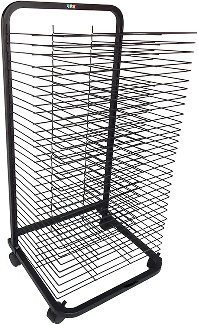 Amazon.com: KNOXC Drying Racks,30-Layer Art Drying Rack,Metal Wire ...