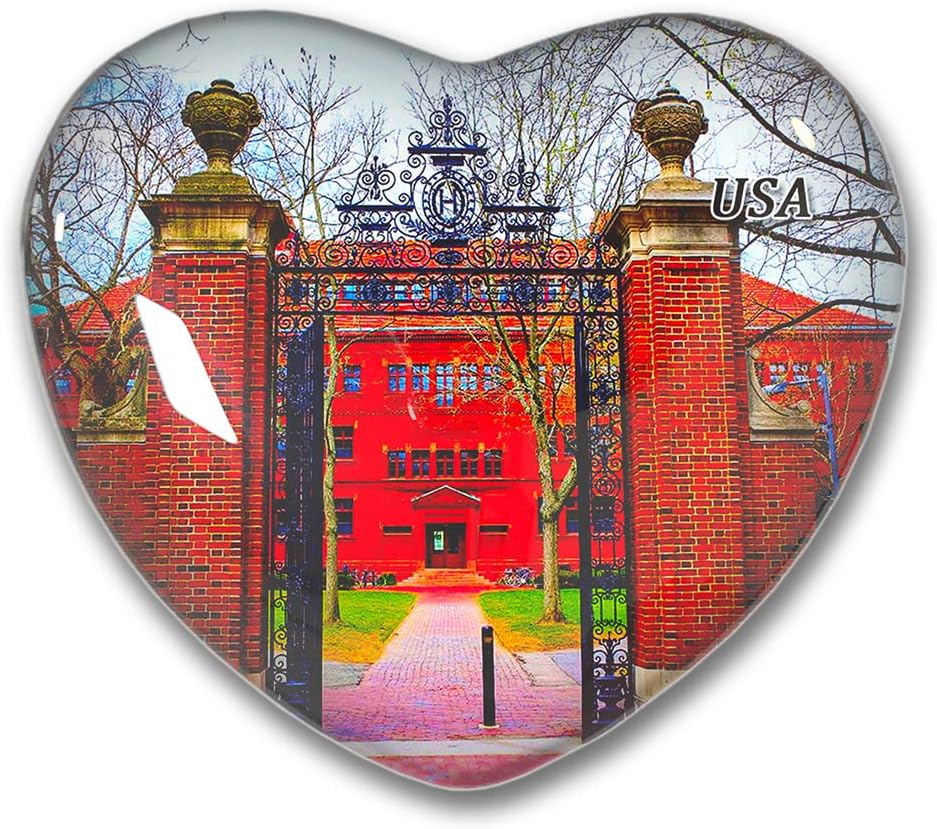 Amazon.com: USA Boston Harvard University Fridge Magnets Sticker ...