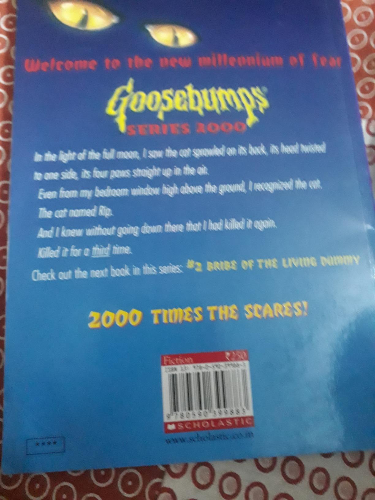 Buy Cry of The Cat (Goosebumps Series 2000 - 1) Book Online at Low ...