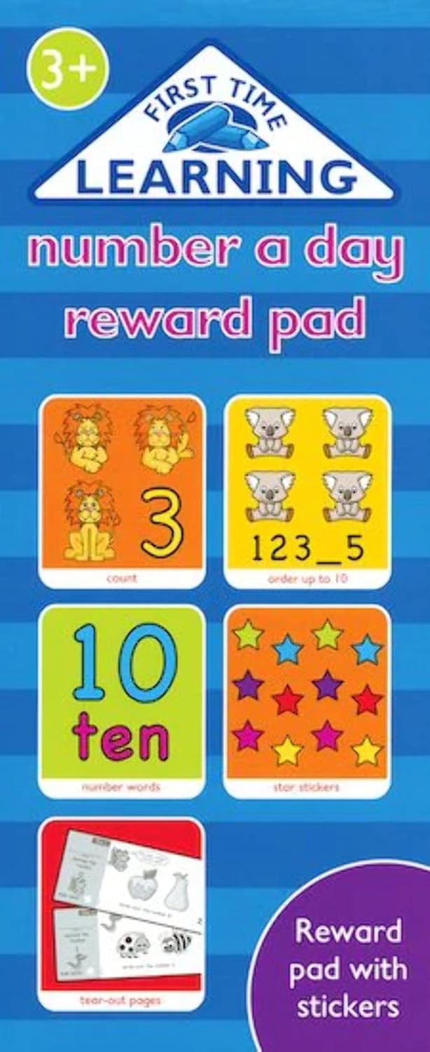 Number a Day Reward Pad 3+: unknown author: 9781849580700: Amazon.com ...