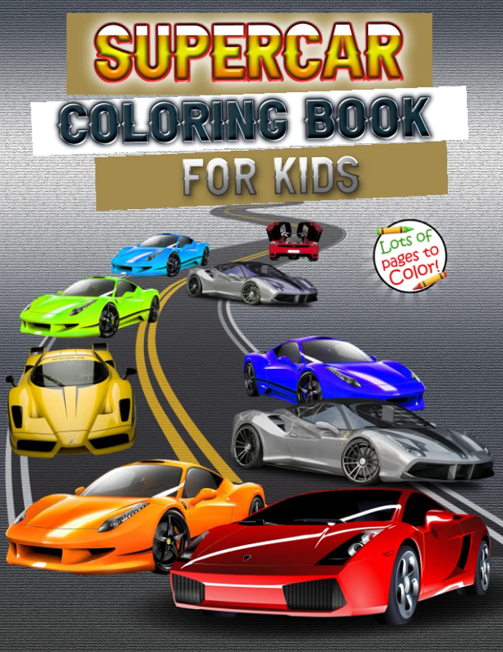 Supercar Coloring Book For Kids Lots Of Supercar Coloring Pages ...