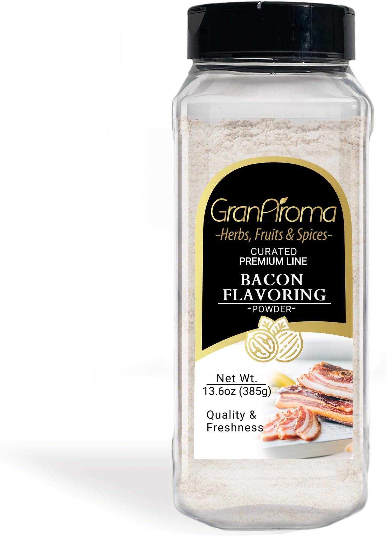 Amazon.com : J&D's Bacon Salt, Original, 2.6 Ounce, Bacon-Flavored ...