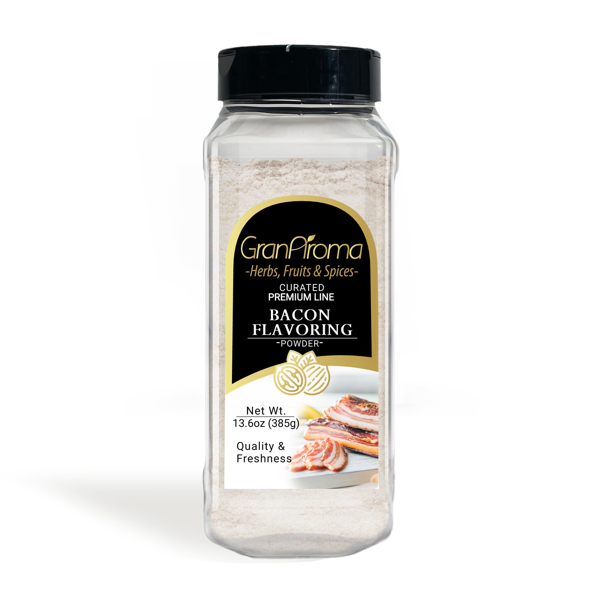 Amazon.com : GranAroma Bacon Seasoning Powder, Flavorful Rub, Versatile ...