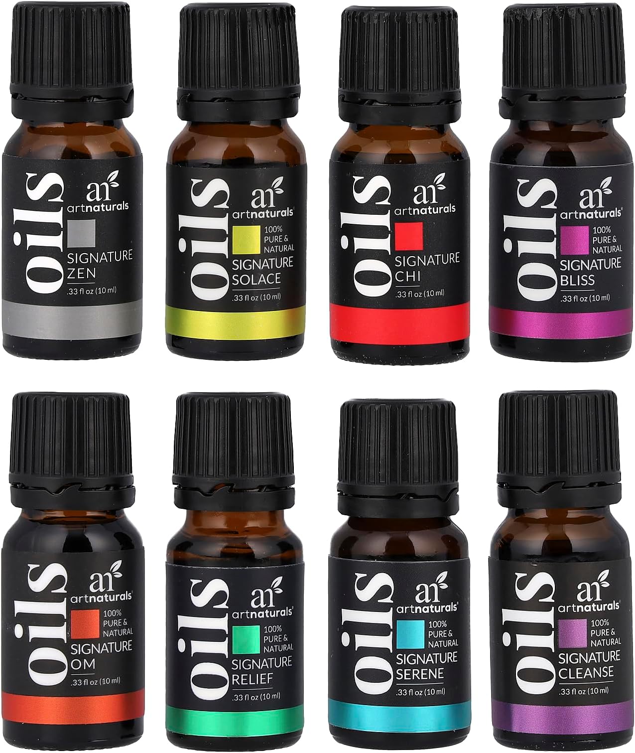 Amazon.com: Artnaturals, Top 8 Essential Oil Blends Set, Assorted, 8 pk ...