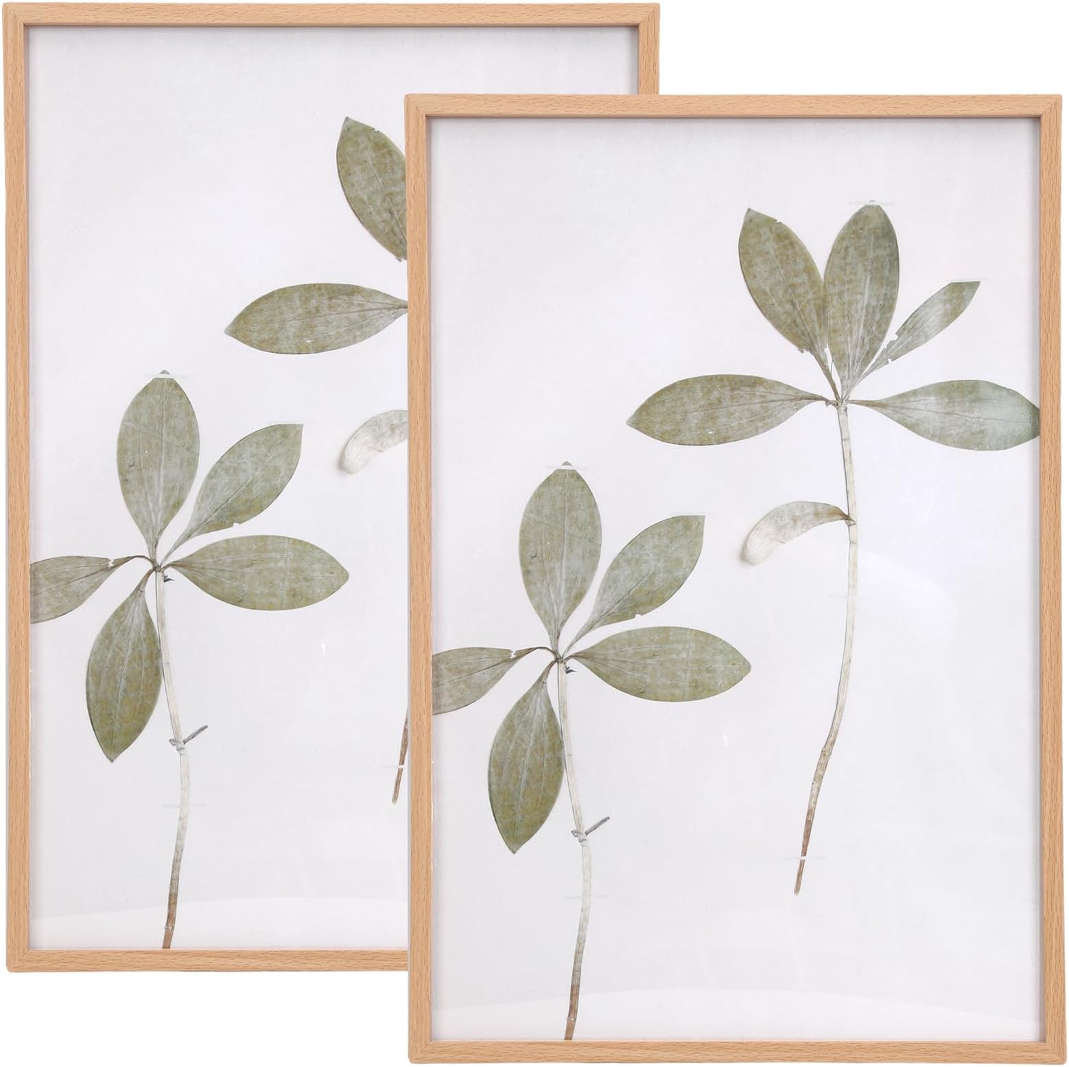 Amazon.com - 12x18 Picture Frame Set of 2, Plastic Wall Hanging Photo ...