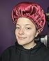 Amazon.com : YANIBEST Satin Bonnet Silk Bonnet Hair Bonnet for Sleeping ...