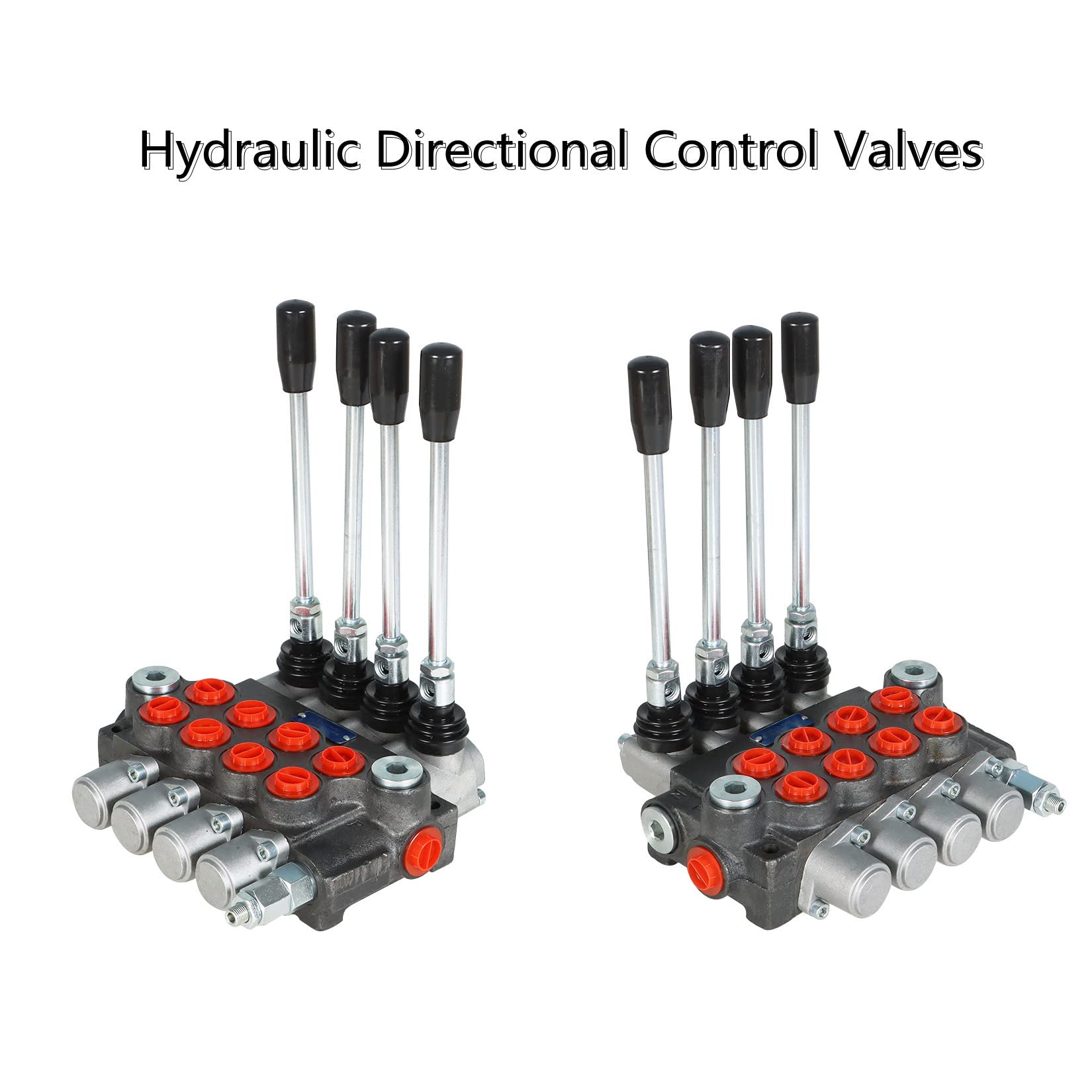 Snapklik.com : Findmall Hydraulic Control Valve 4 Spool 11GPM Standard ...