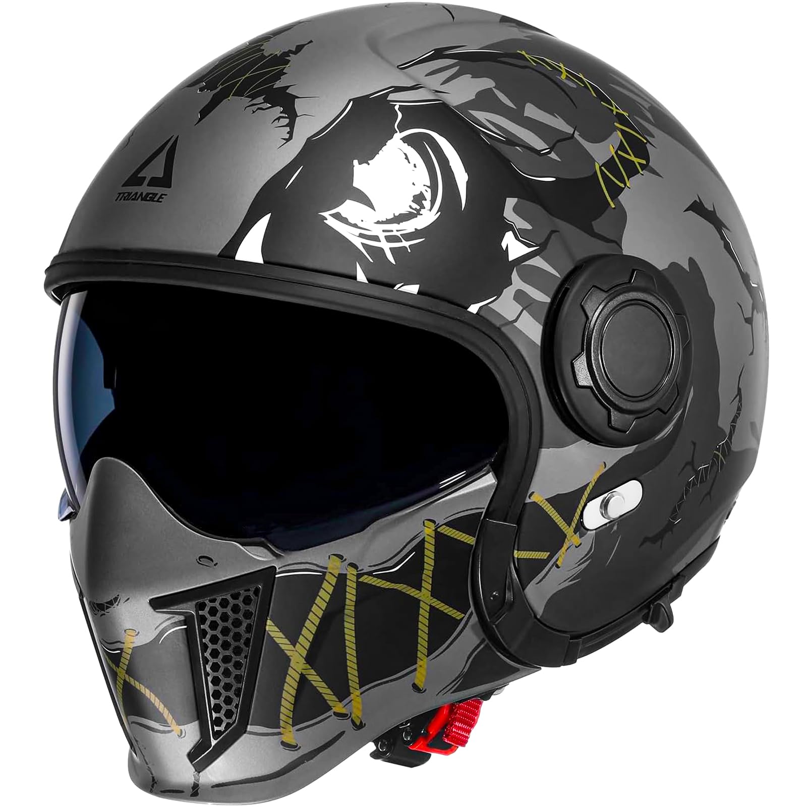 Snapklik.com : TRIANGLE Full Face Motorcycle Helmets,Off-Road Motocross ...