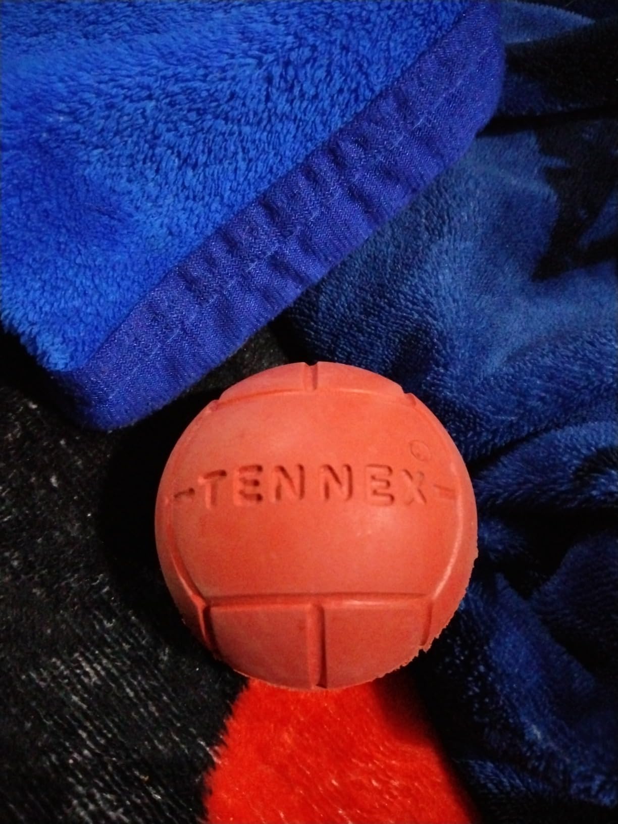 TENNEX T-10022 Rubber Rubber Ball (Multicolour) | Made of Rubber for ...