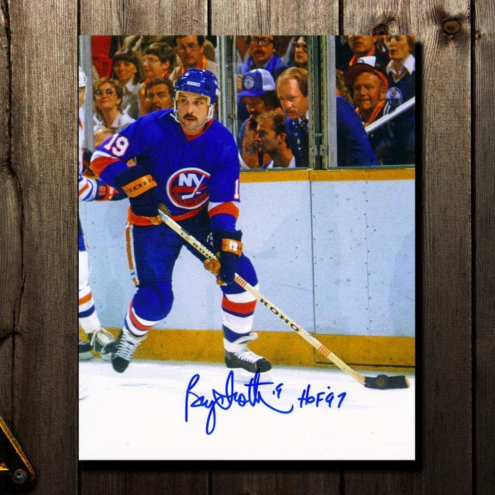 Bryan Trottier New York Islanders RUSH Autographed 8X10 - Autographed ...