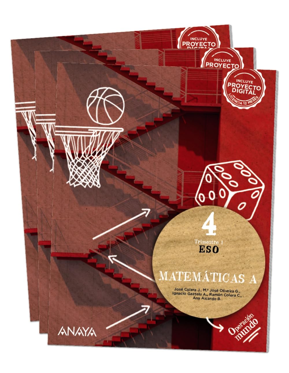 Matemáticas A 4: Colera Jiménez, José, Gaztelu Albero, Ignacio ...