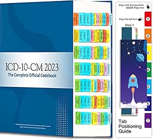 Amazon.com : Book Tabs for ICD-10-CM 2023: The Complete Official ...