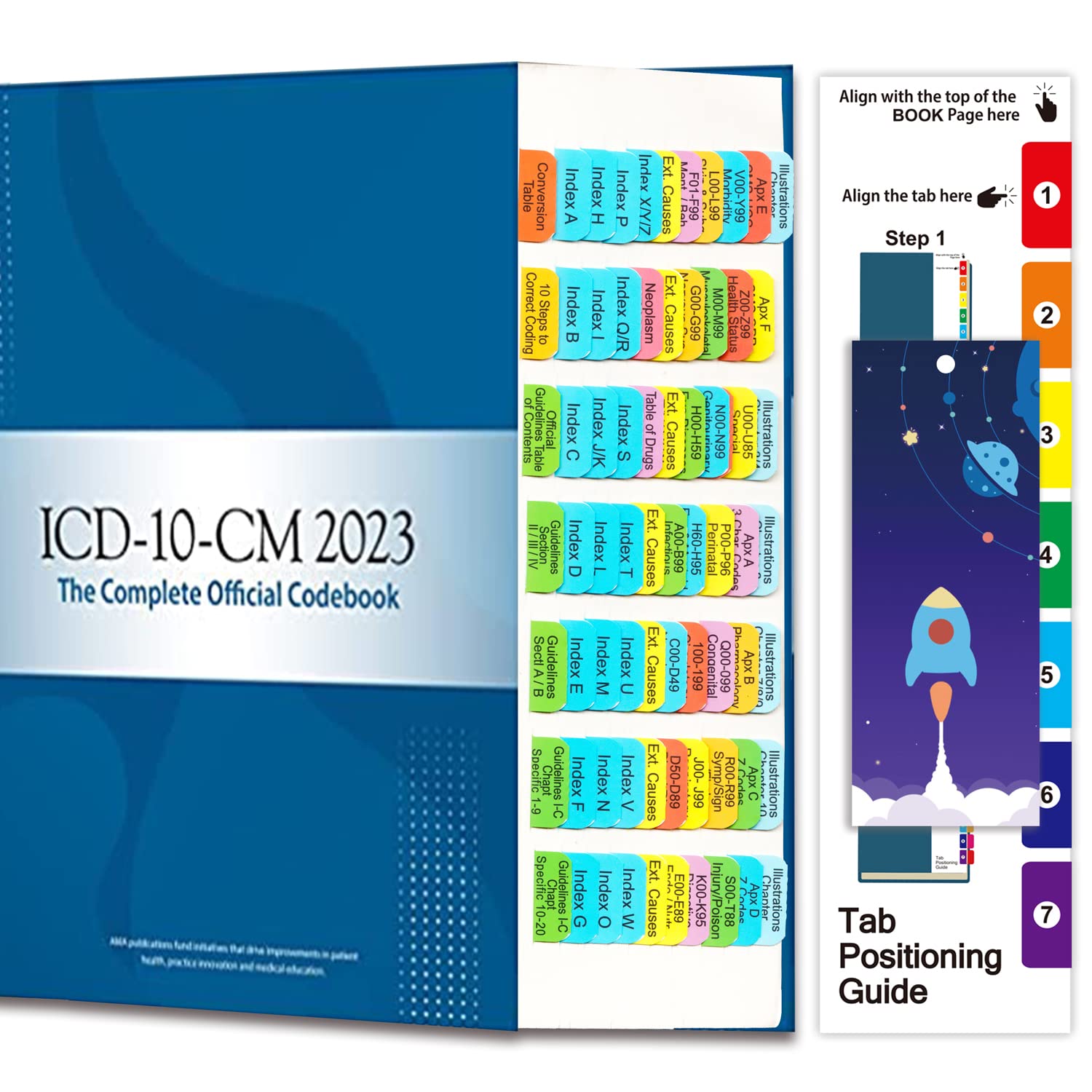Amazon.com : Book Tabs for ICD-10-CM 2023: The Complete Official ...