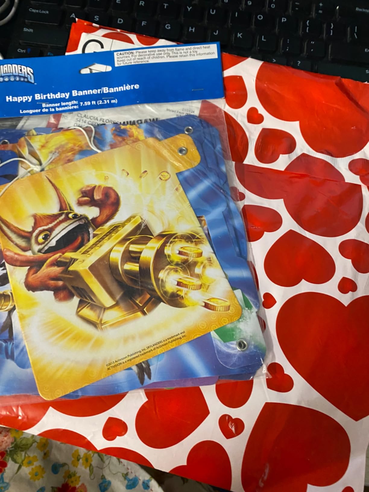 Amazon.com: Amscan Skylanders "Happy Birthday" Banner : Home & Kitchen