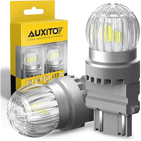 Amazon.com: AUXLIGHT 3157 3156 3057 4157 3157K LED Bulbs Xenon White ...