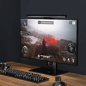 LYMAX Barra de luz de monitor de computador com controle remoto ...