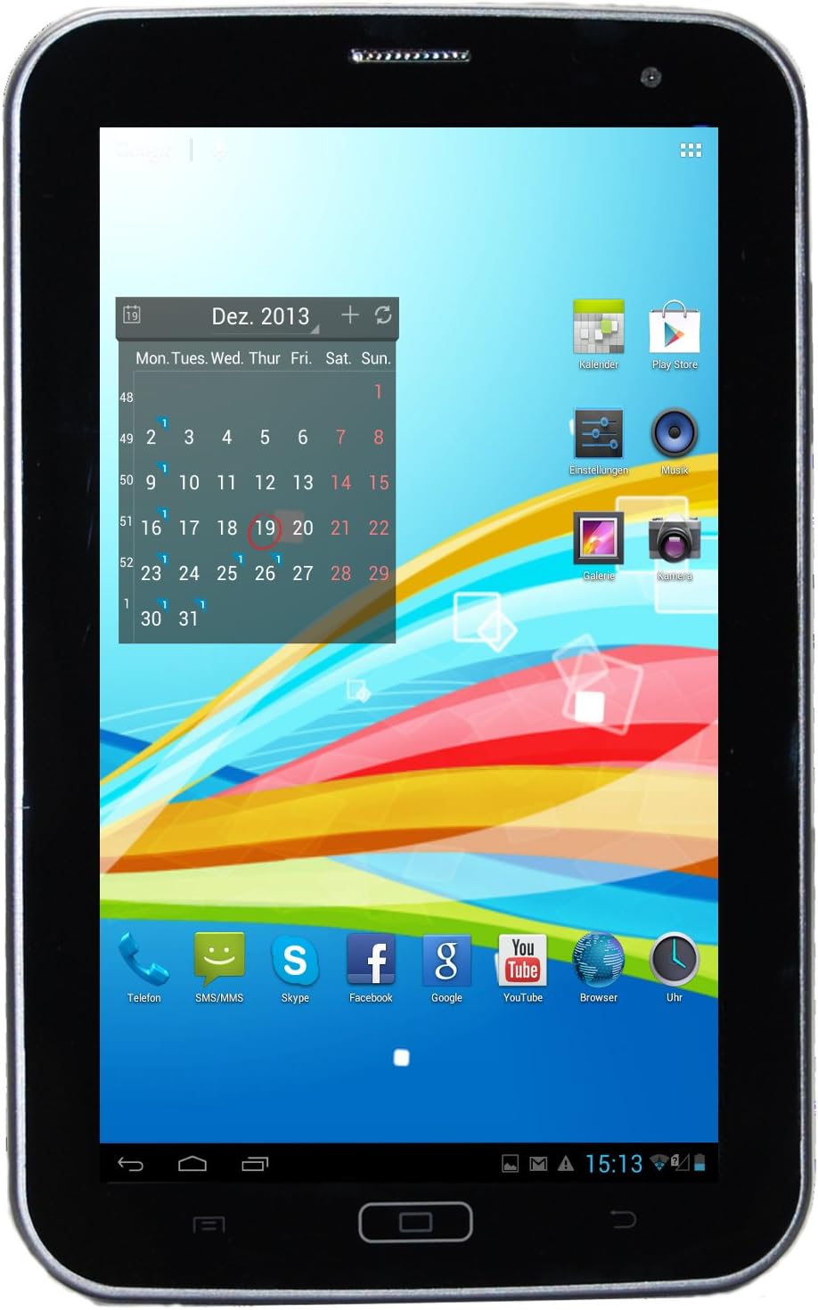 Xoro TelePAD 730 17,8 cm Tablet-PC inkl. Schutzhülle schwarz/weiß ...