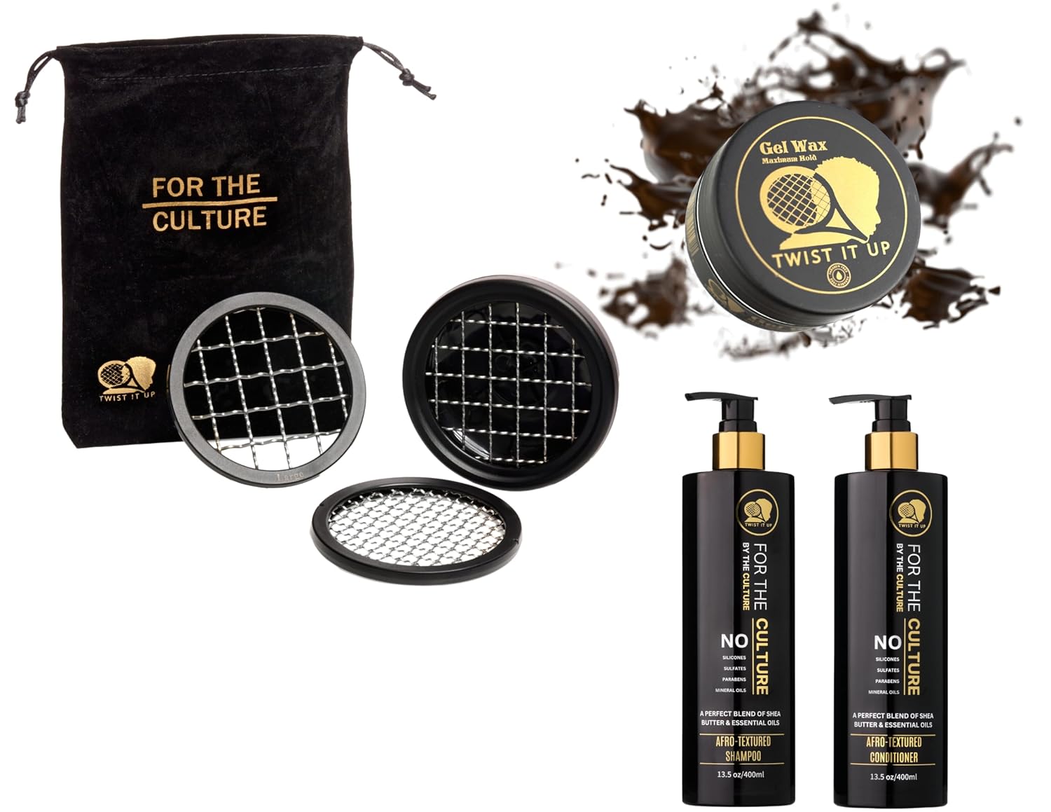 Amazon.com : Ultimate Saving bundle - Twist It Up V5 Dome Comb (Black ...