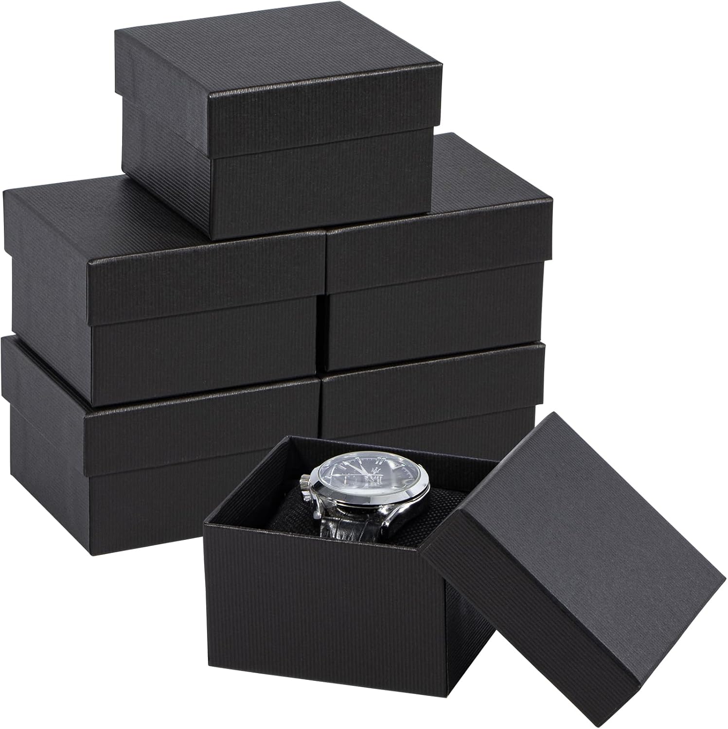 Amazon.com: Gasuuo Watch Gift Box, 6 Pack Paper Watch Box with Pillow ...