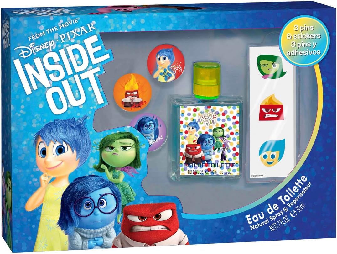 Inside Out Disney kit contiene 3 x Spille Dynamic Eau De Toilette ml/50 ...