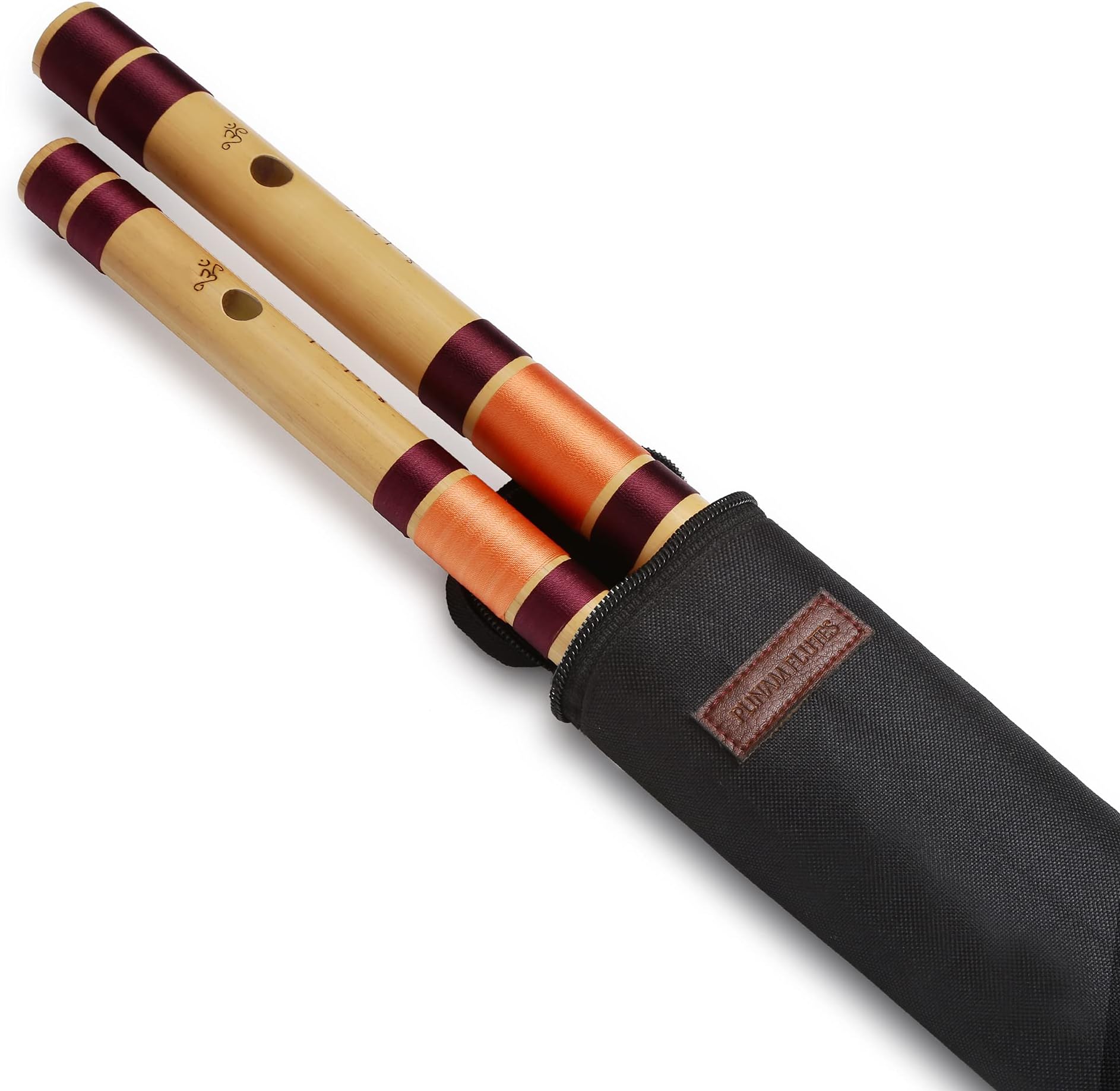 Punam Flutes Combo Set G Base & C Medium Right Hand… : Amazon.in ...