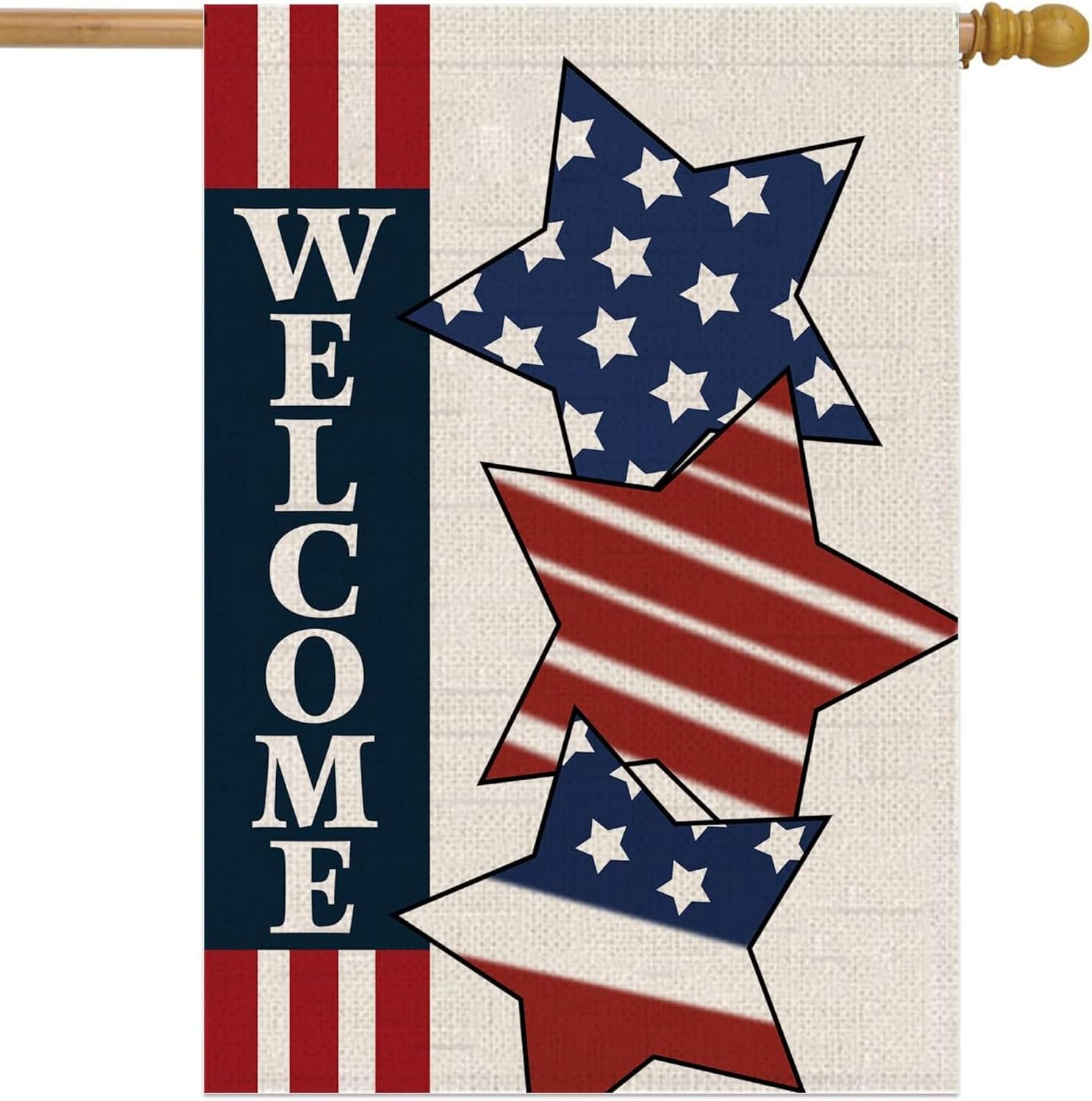 Amazon.com : 28x40 Inch Double Sided Summer Garden Flag - Seasonal ...