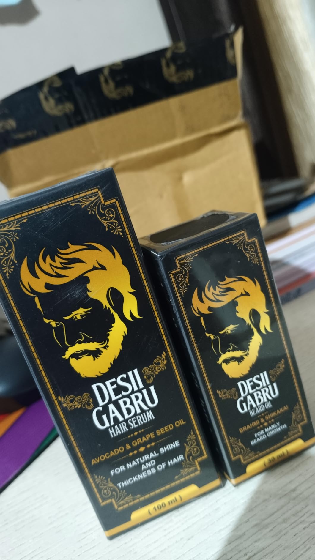 Buy Desii Gabru Hair Serum | Avacado & Grape Seed Oil | For Natural ...