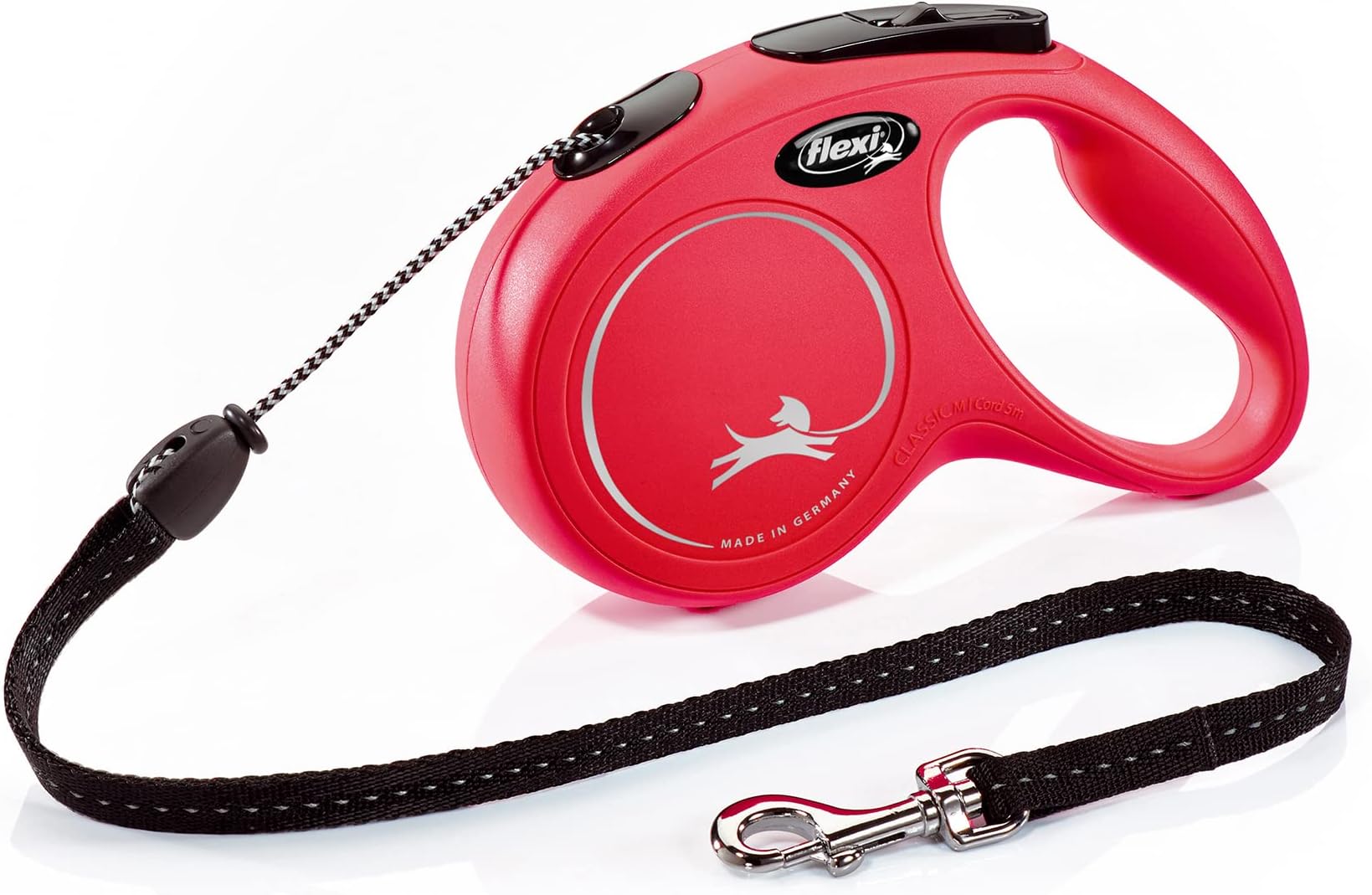 flexi New Classic Retractable Lead Cord, Medium, Red : Amazon.co.uk ...