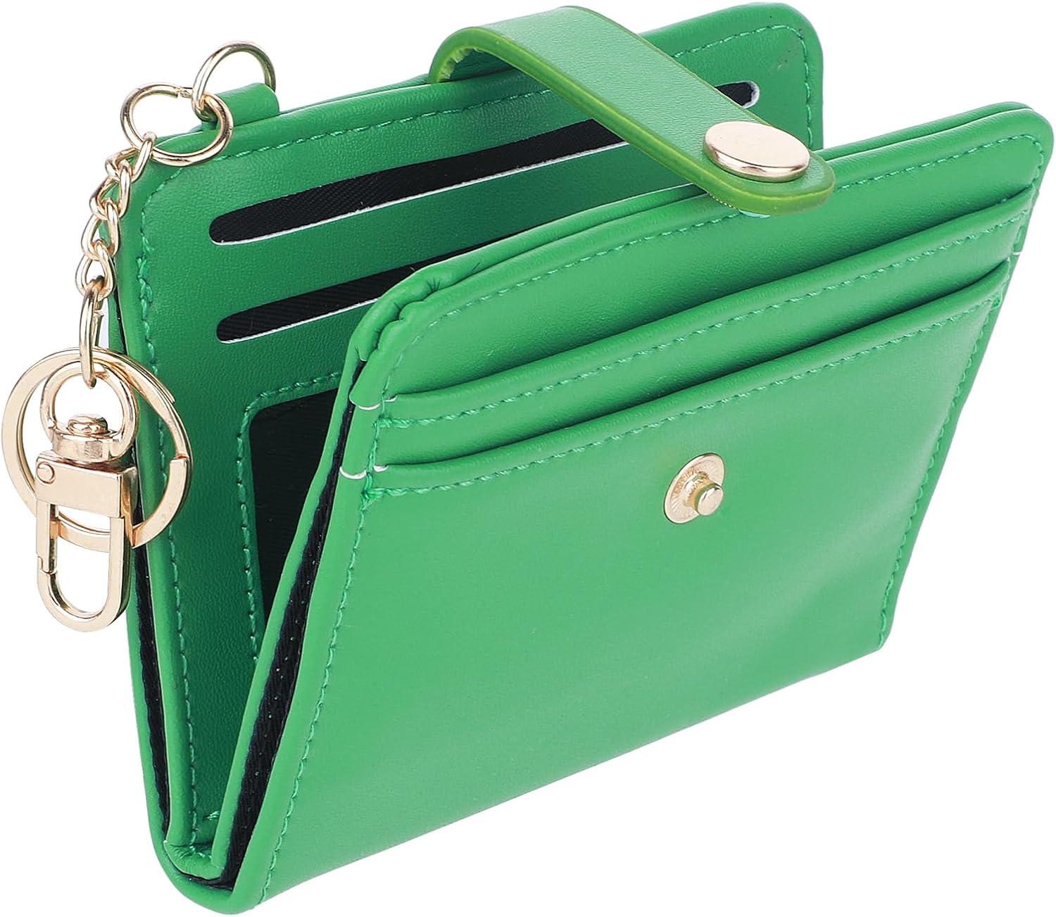 Amazon.com: Qianyu Slim Bifold Credit Card Holders with ID Window ...