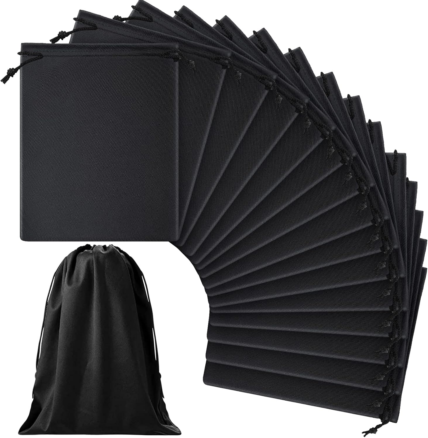 Amazon.com: 15 Pcs Adult Toy Storage Bag Microfiber Drawstring Bag ...