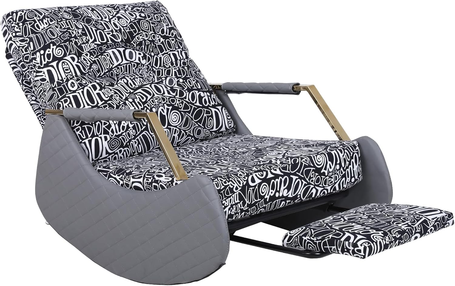 Amazon｜PINIQUE 座椅子 高座椅子 ひじ掛け リクライニングチェア 5段階 脚まで支える リクライニング ハイバック 揺れる椅子 ...