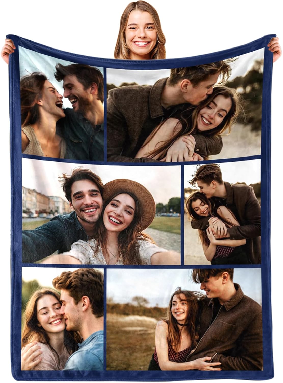 Amazon.com: Yoke Style Ships Next Day, Custom Blanket with Picture ...