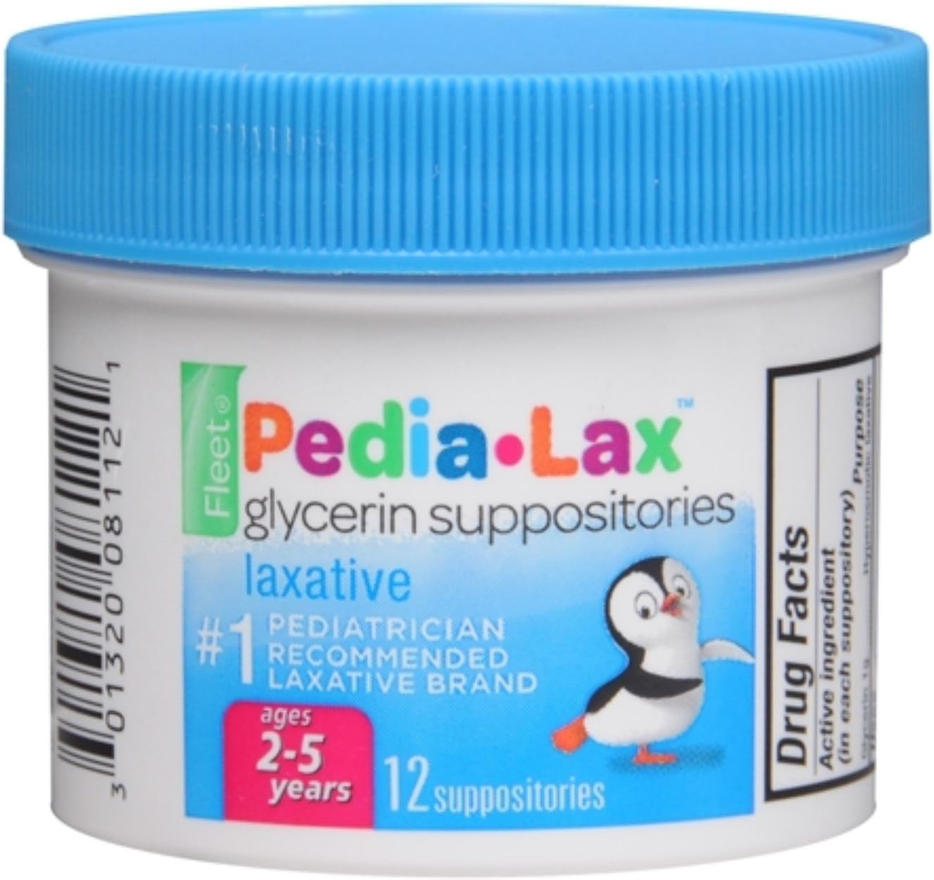Amazon.com: Fleet Pedia-Lax Children's Glycerin Suppositories, 12 Count ...