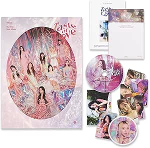 TWICE - 10th Mini Album [Taste of Love] (In Love Ver.) Cover + Sleeve ...