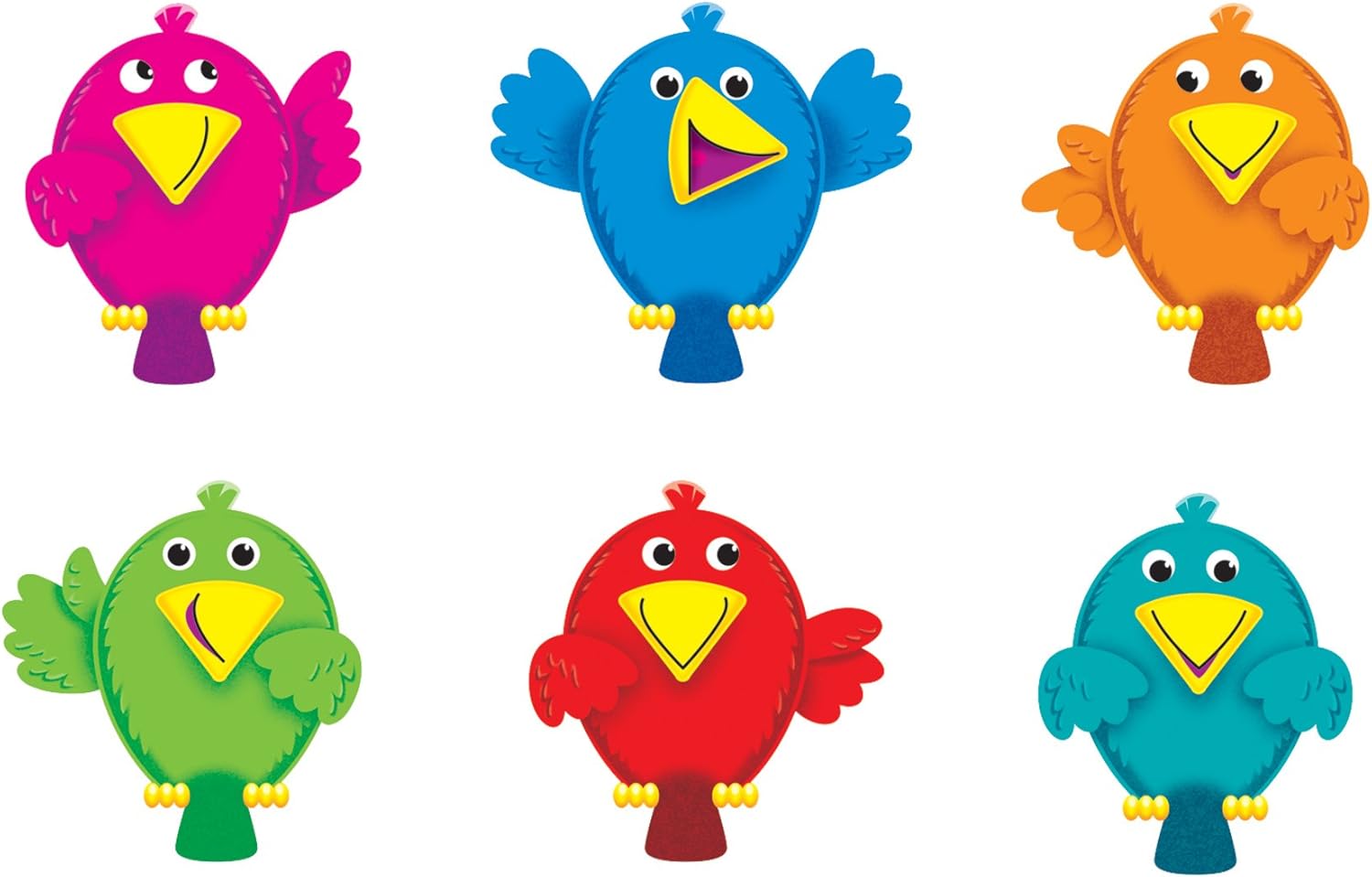 Amazon.com: Busy Birds Mini Accents Variety Pack : Office Products