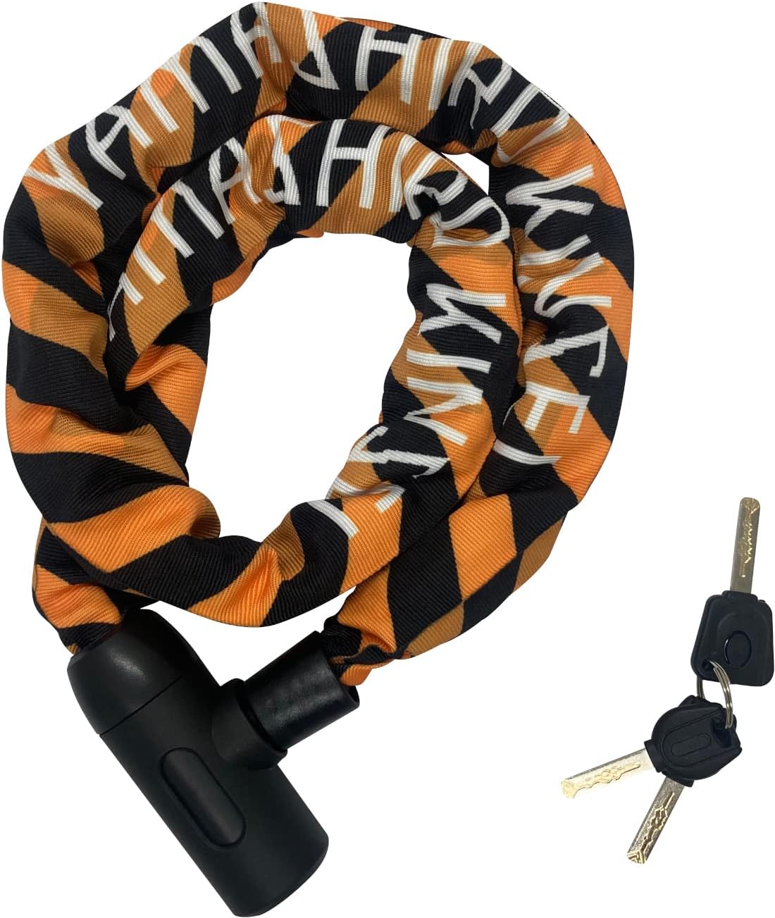 Amazon | 山城(yamashiro) バイク用ロック 山城謹製 YKL-005 チェーンロック イエロー 1200mm Φ10mm 鍵3本付属 YKL005CHL-1200YE ...