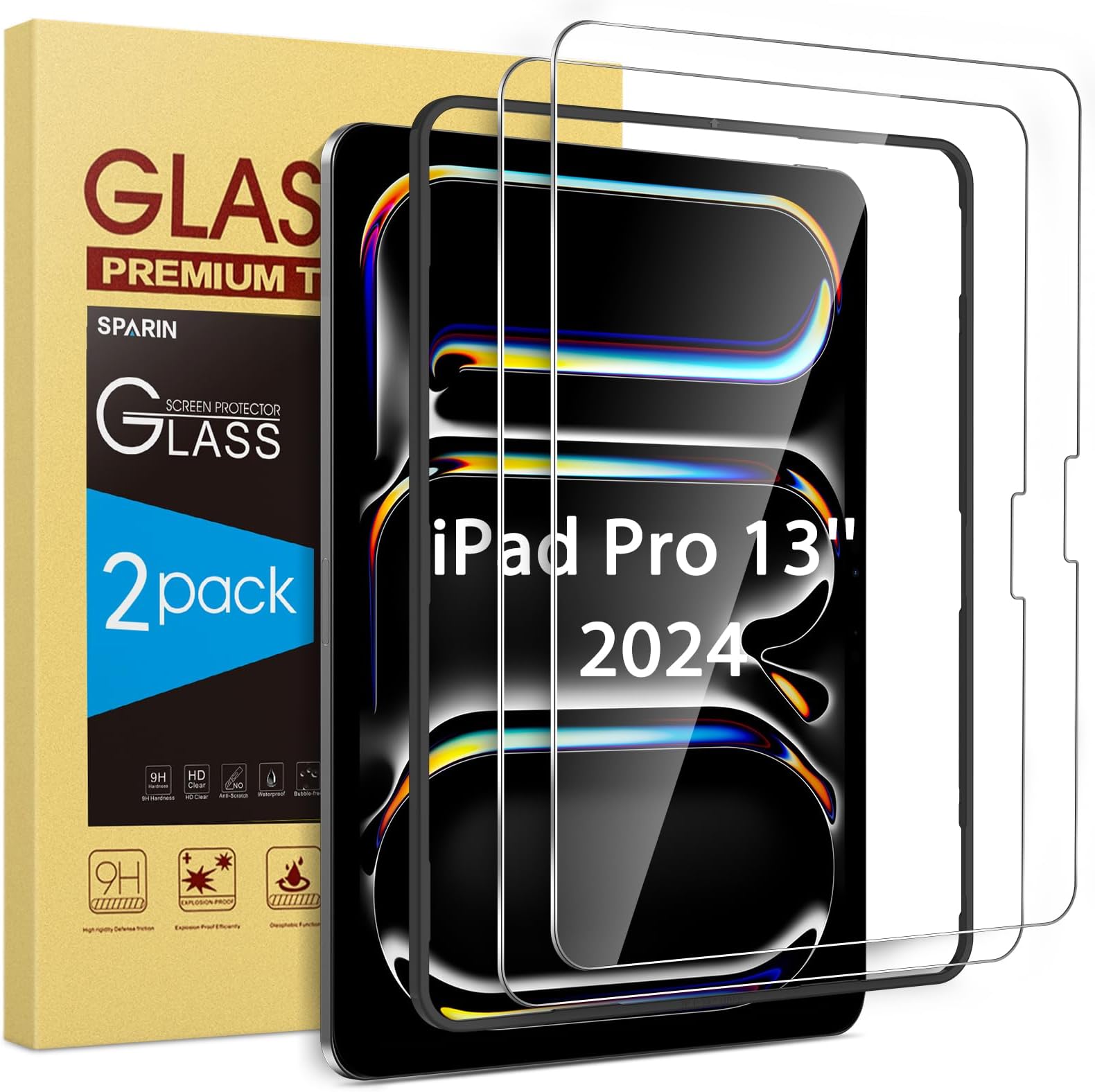 Amazon.com: SPARIN Screen Protector for iPad Pro 13 inch M4 7th ...