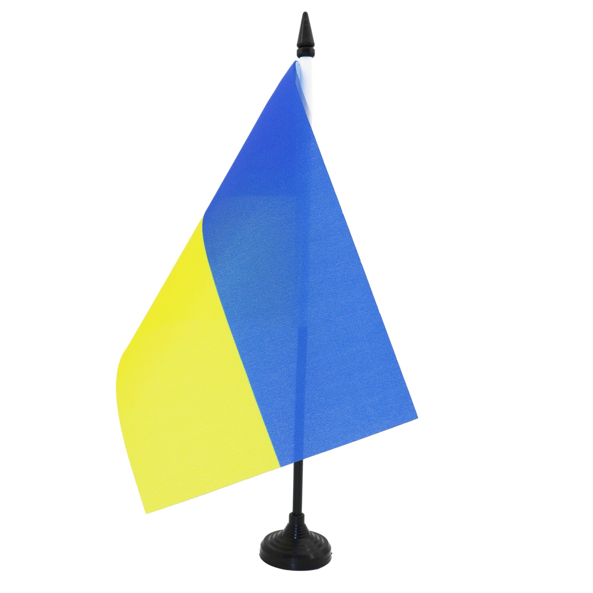 Amazon.com: Ukraine Table Flag 5'' x 8'' - Ukrainian Desk Flag 21 x 14 ...